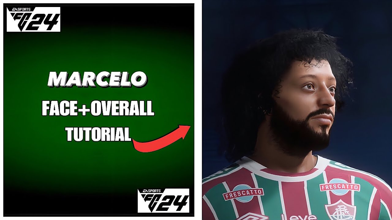 MARCELO | FACE+OVERALL STATS | FLUMINENSE | EA FC24 #FIFA #FC24 - YouTube