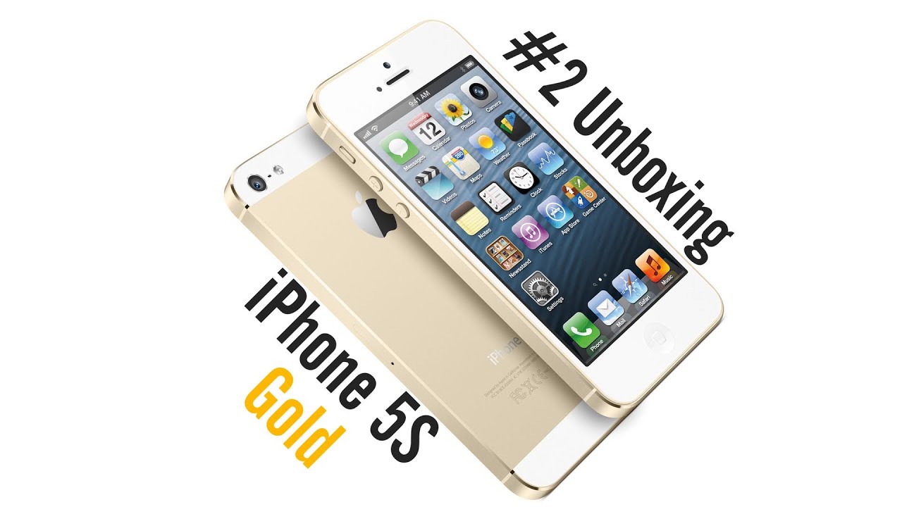 iPhone 5S 16GB Gold - #2 Unboxing - YouTube