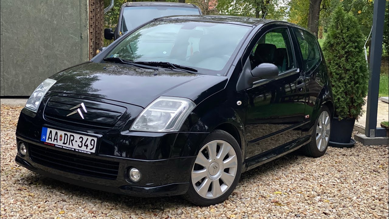 2006 Citroën C2 VTS bemutató - YouTube