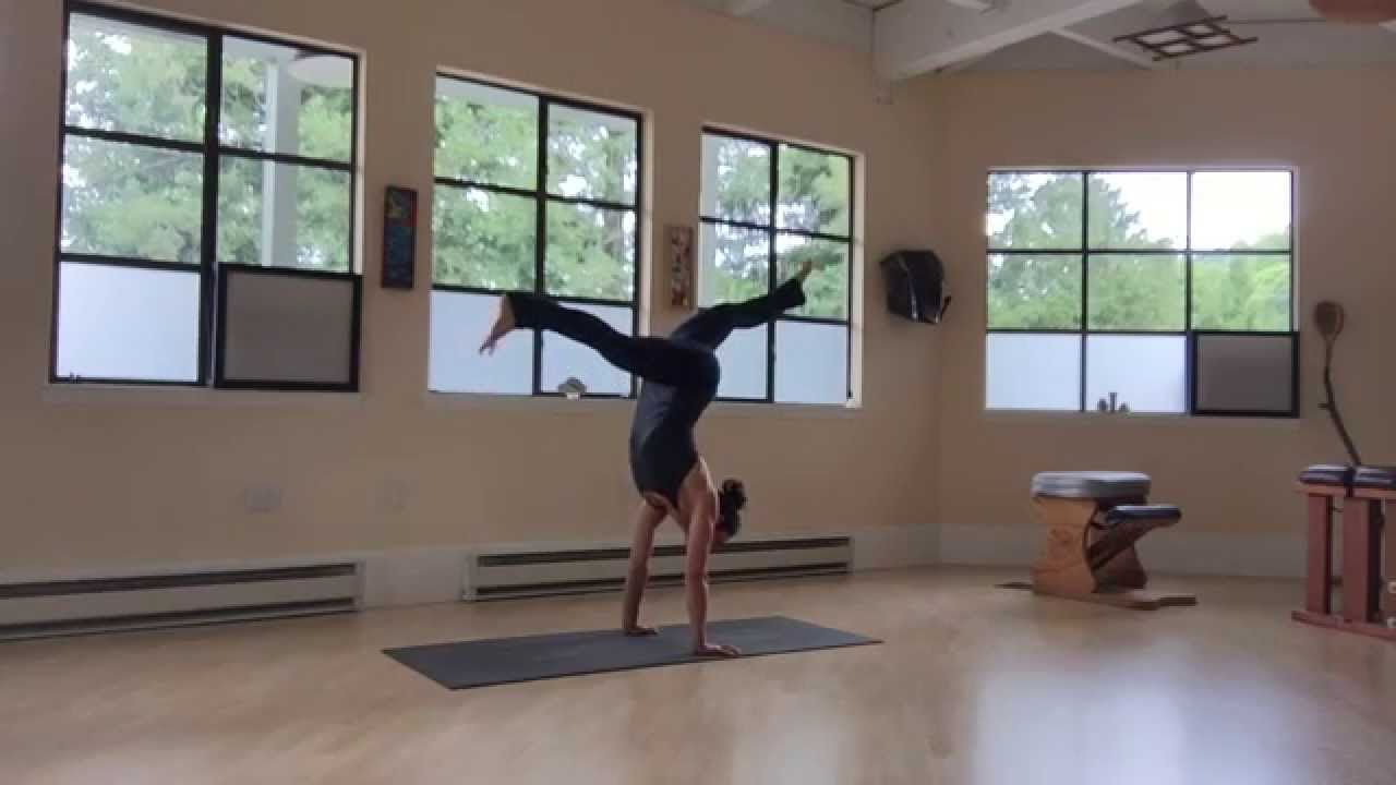 Handstand Balance Building Exercise - YouTube