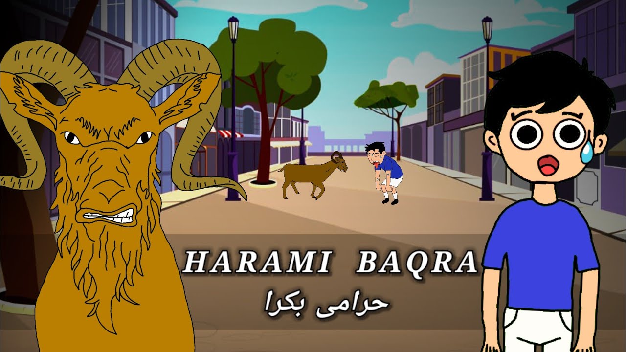 Eid-Ul-Azha | Harami Bakra | Animated comedy video | Cartoon| Hindi ...