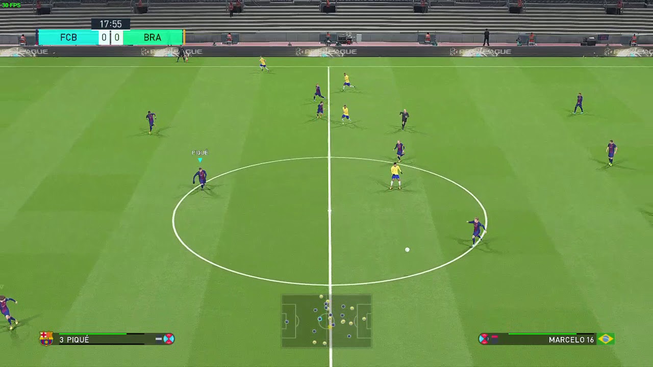Pro Evolution Soccer 2018 Gameplay - AMD 7670M 1 GB HD Graphics Testing ...