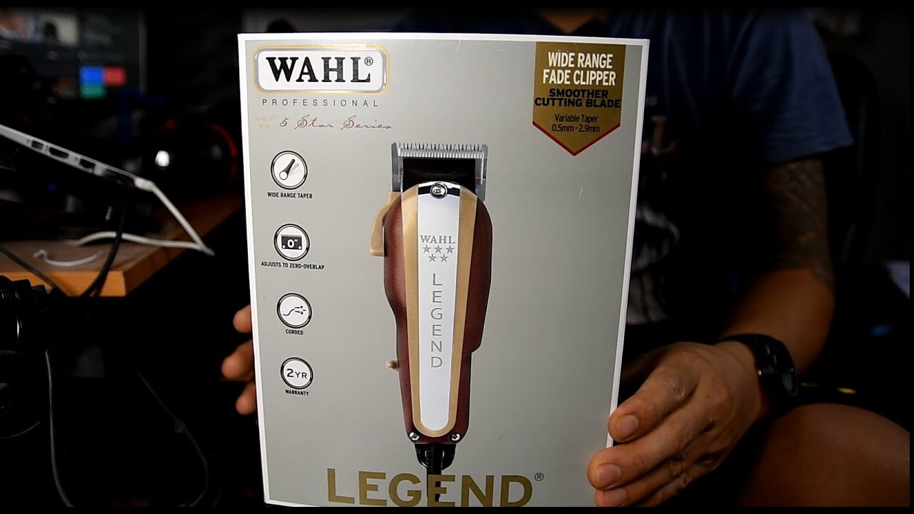 Wahl Legend Clippers Unboxing Pinoy - YouTube