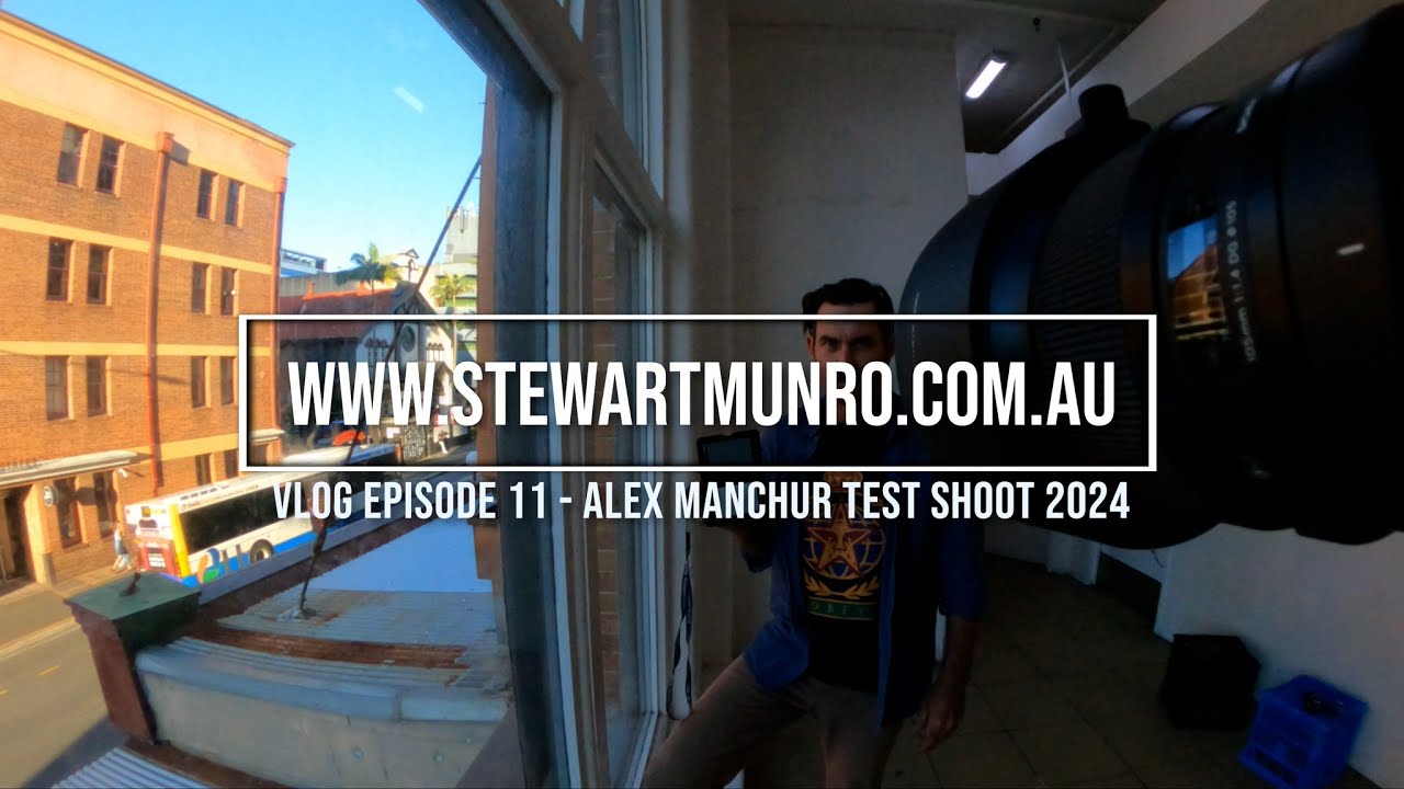 Vlog EPISODE 11 - This Lens is INSANE! 🔥 Alex Manchur Test Shoot with ...
