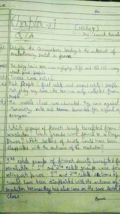 class 9th history chapter 1 questions answers 😎😎 - YouTube