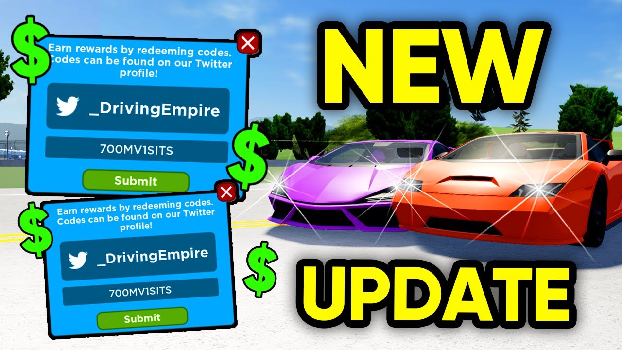 *NEW* 2 CODES & LAMBORGHINIS in Driving Empire! - YouTube