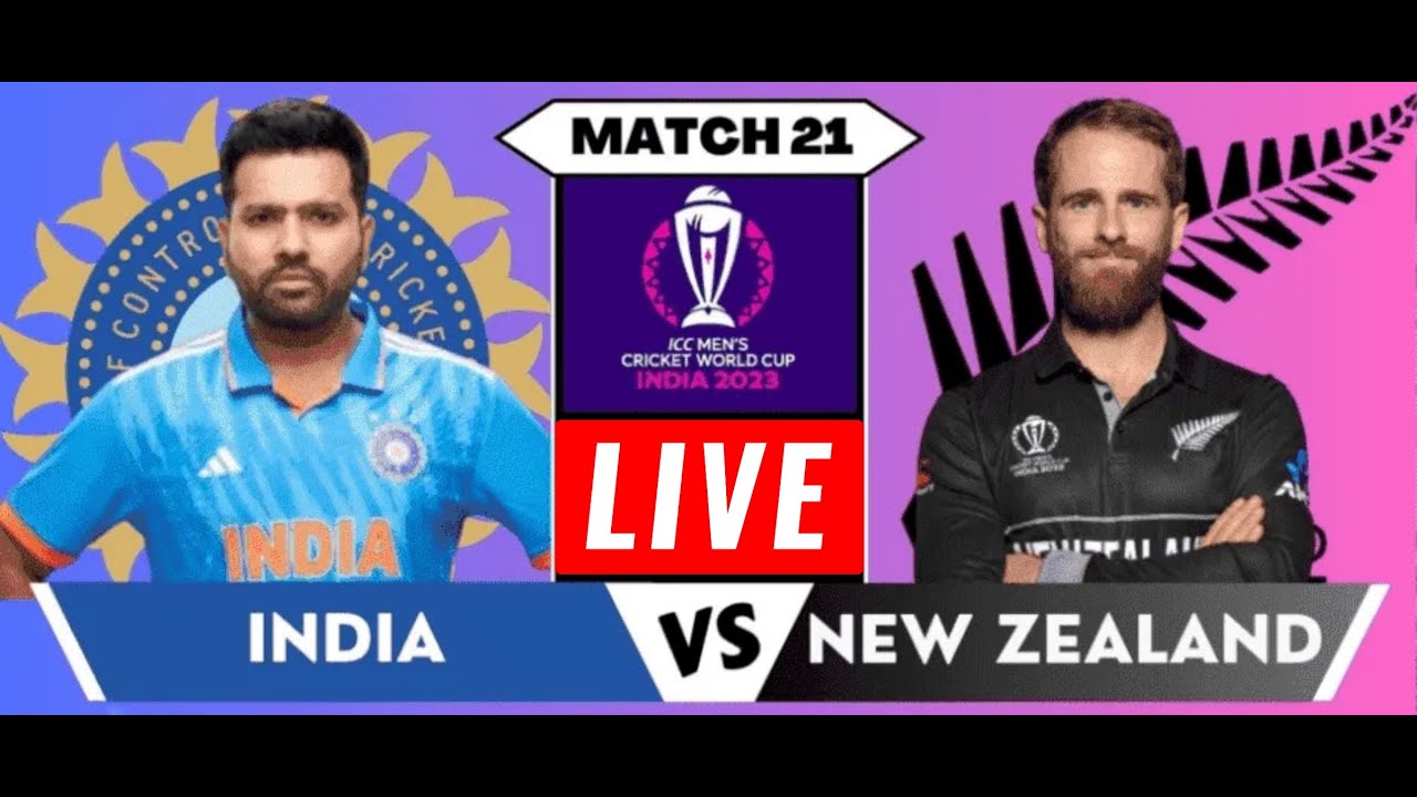 Live India vs New Zealand Cricket | Live Today Cricket World Cup Match ...