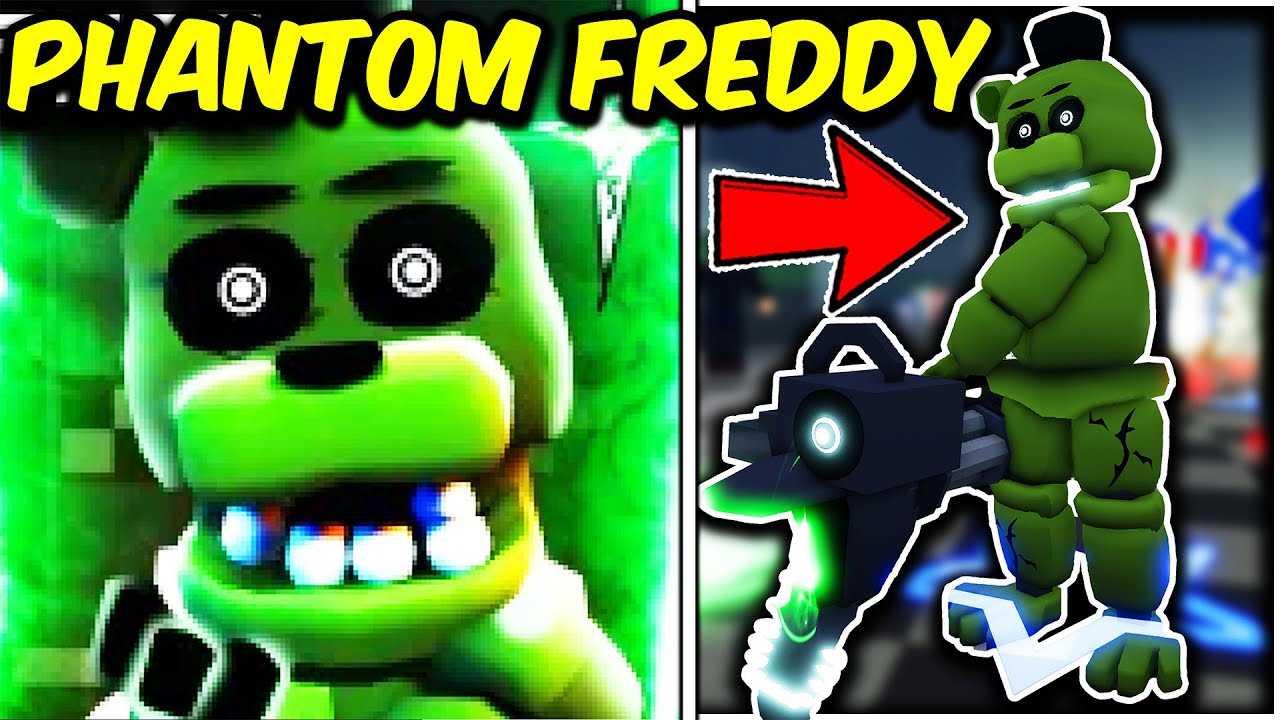 BRAND NEW PHANTOM FREDDY SHOWCASE! (Five Nights TD) FNAF Roblox - YouTube