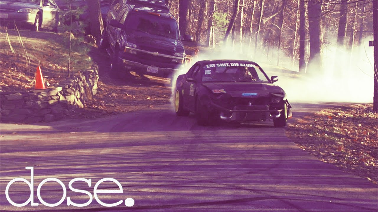 Missile Car Drifting In Driveway - YouTube