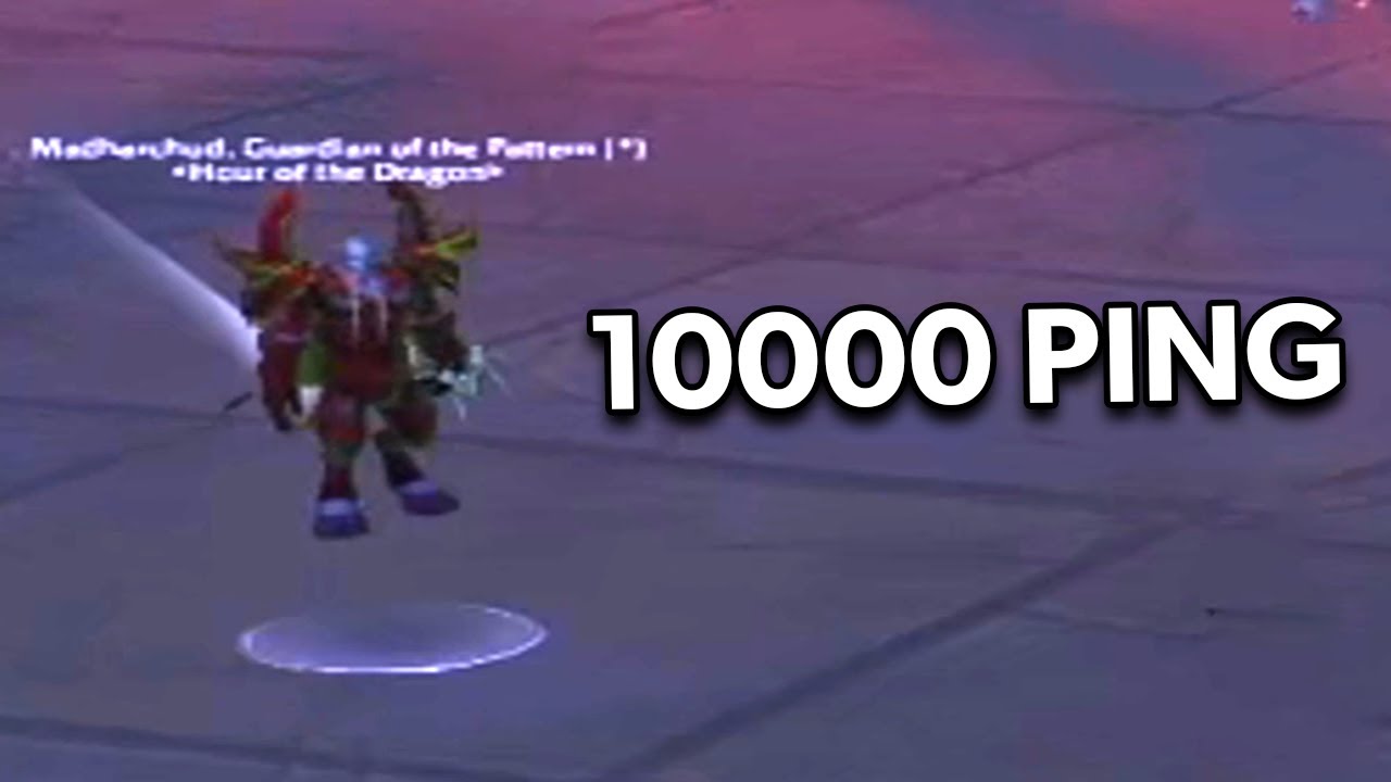 WoW Player with 10000 Ping Joins Asmongold's Raid - YouTube