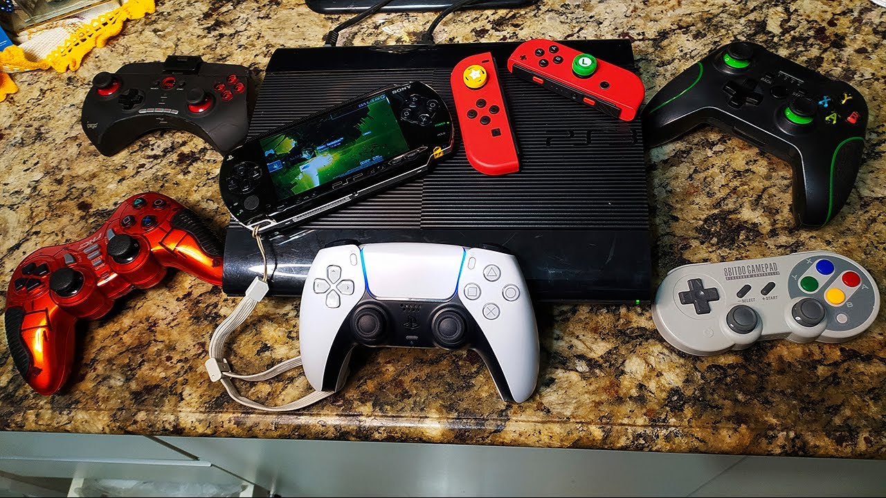 FUNCIONA ATÉ COM JOY-CON! | Teste DEFINITIVO de CONTROLES (e PSP) no ...