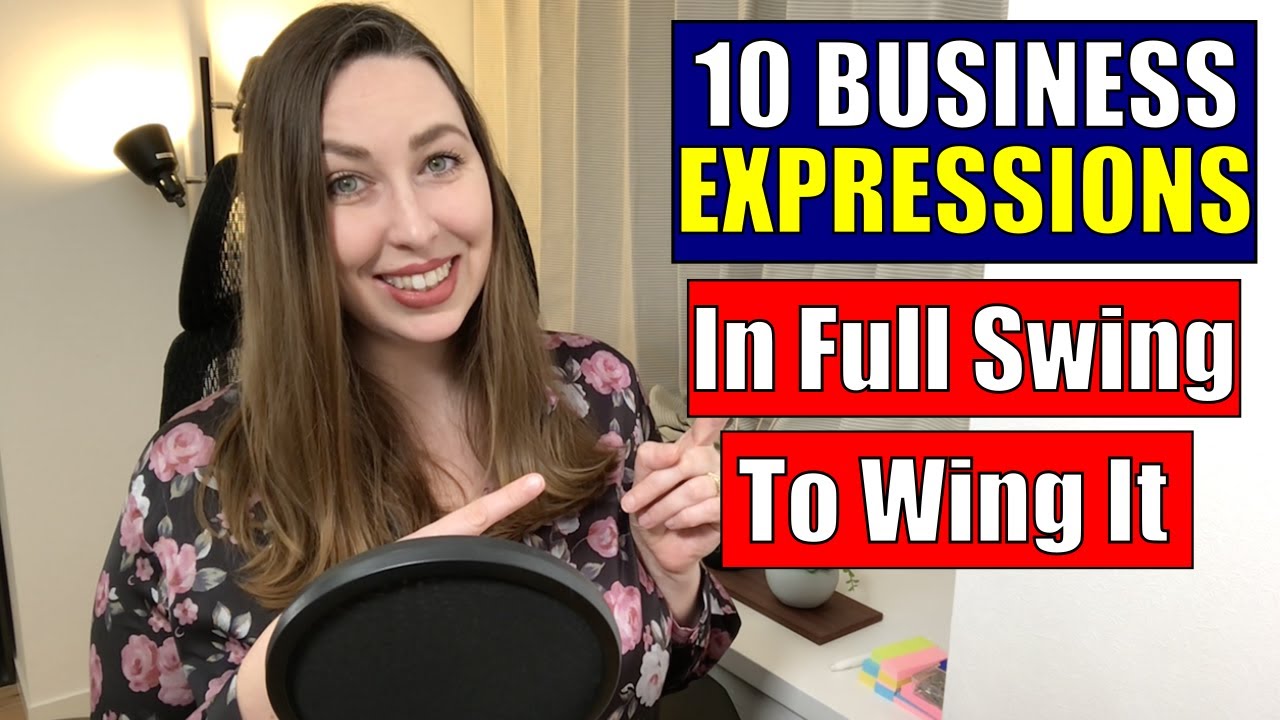 10 Business English Expressions You NEED to Know! - YouTube
