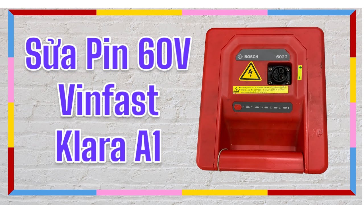 Sửa Pin Vinfast Klara A1 60V - YouTube