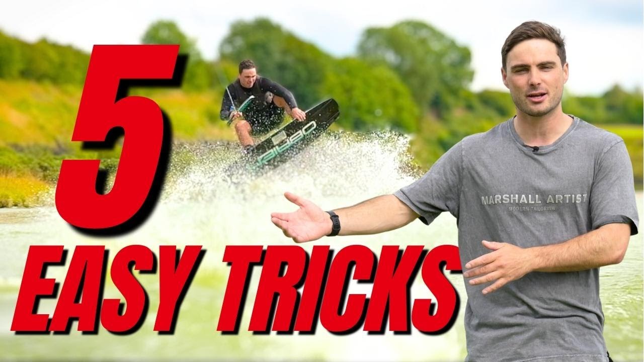 FIRST 5 TRICKS TO LEARN WAKEBOARDING | IN ORDER | TIPS - YouTube