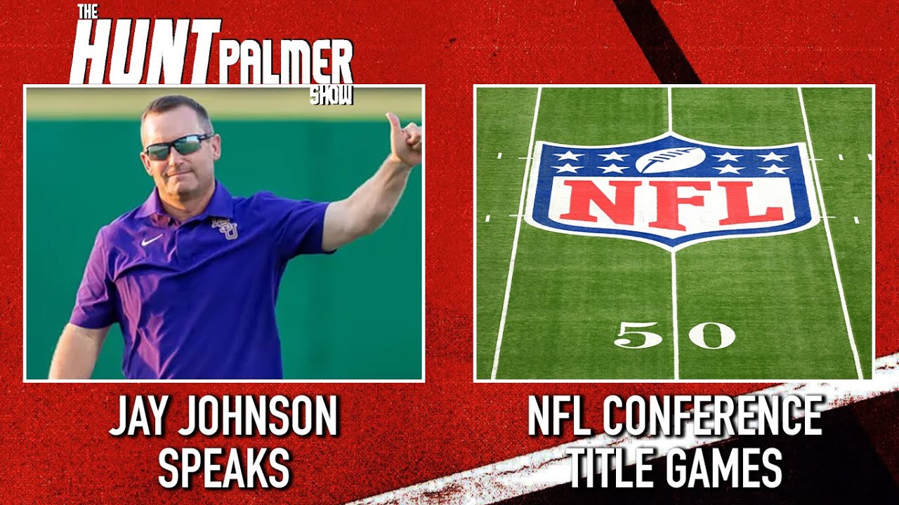Jay Johnson Speaks To Media | NFL Conference Title Preview | The Hunt ...