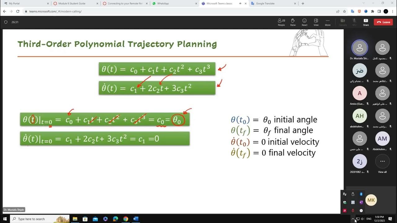 Intelligent Autonomous Robotics Lecture 7 Part 2 - YouTube