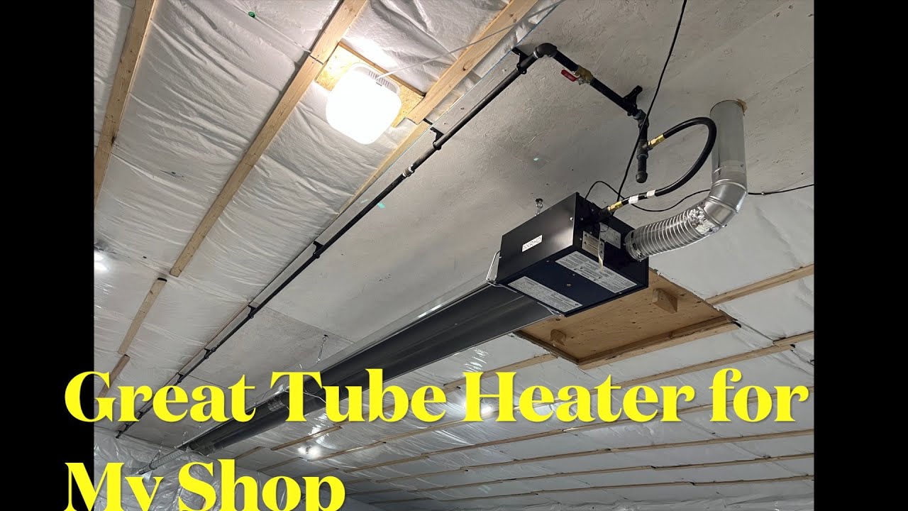 A Great Radiant Tube Heater for my Shop - Made by Reflected Heat Design ...