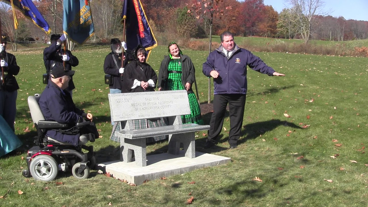 Park Bench Dedication, Nov 14, 2017 - YouTube