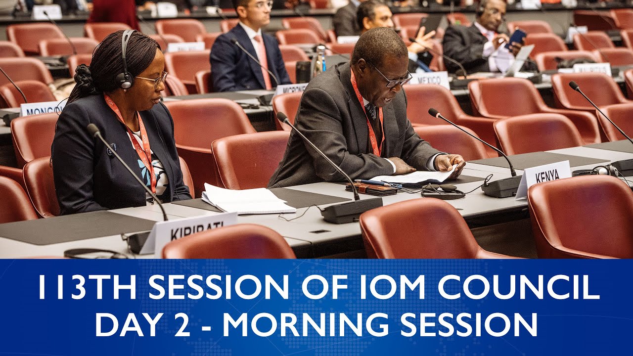 IOM 113th Council - Day 2 Morning Session (FR) - YouTube