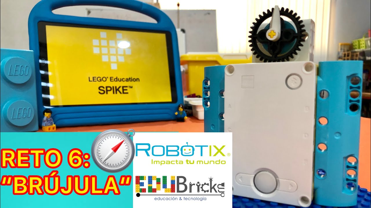 Construye una Brújula con LEGO Spike Prime - YouTube