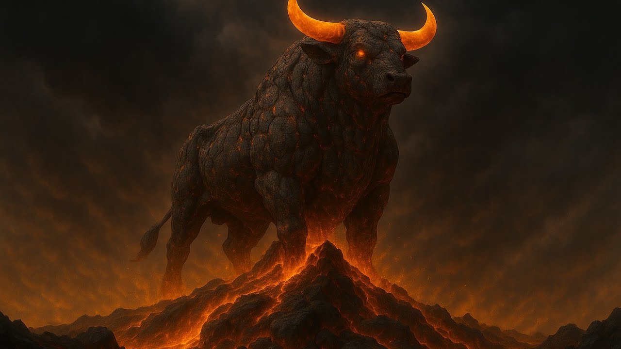 🎥 AI Cinematic Fight Trailer: Celestial Eagle⚡Fights Infernal Bull🔥 in ...