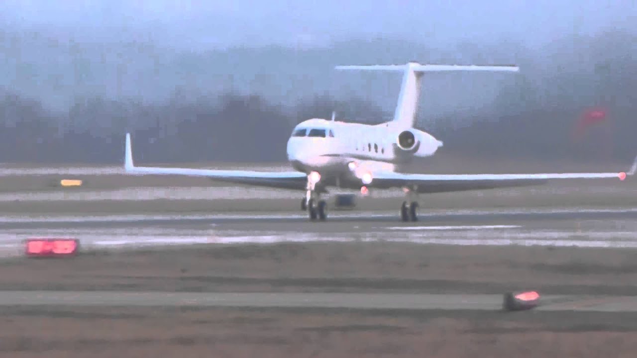 Gulfstream Takeoff - YouTube