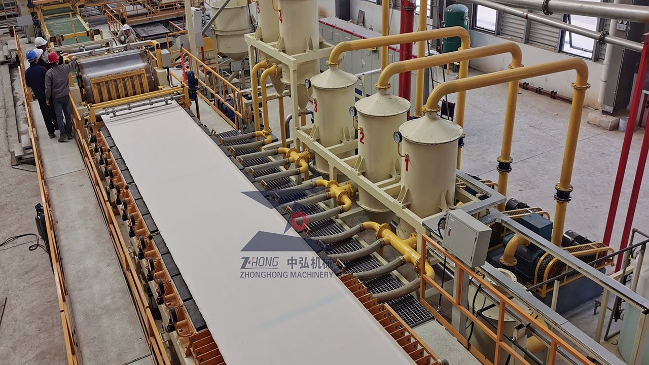 Flow-on Fiber Cement Sheet Forming Machine Fiber Cement Board ...