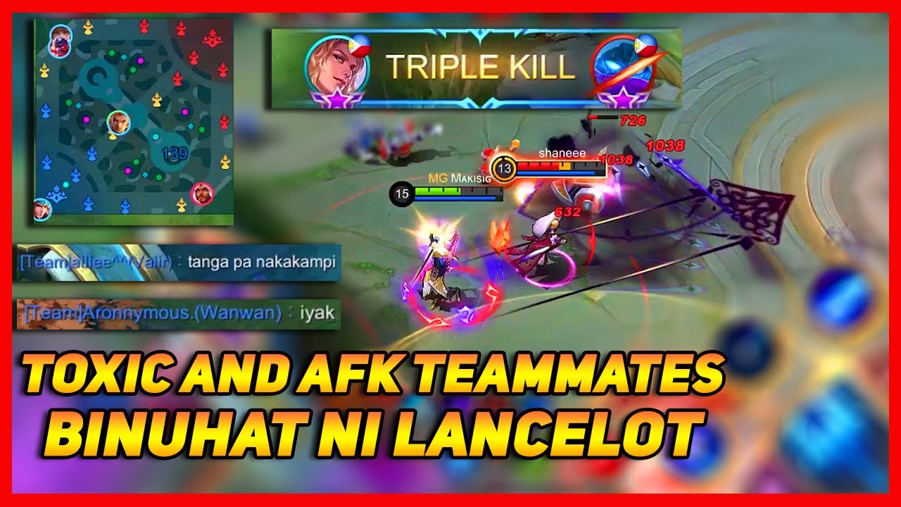 AFK & TOXIC TEAM 😢😣 - MLBB - YouTube