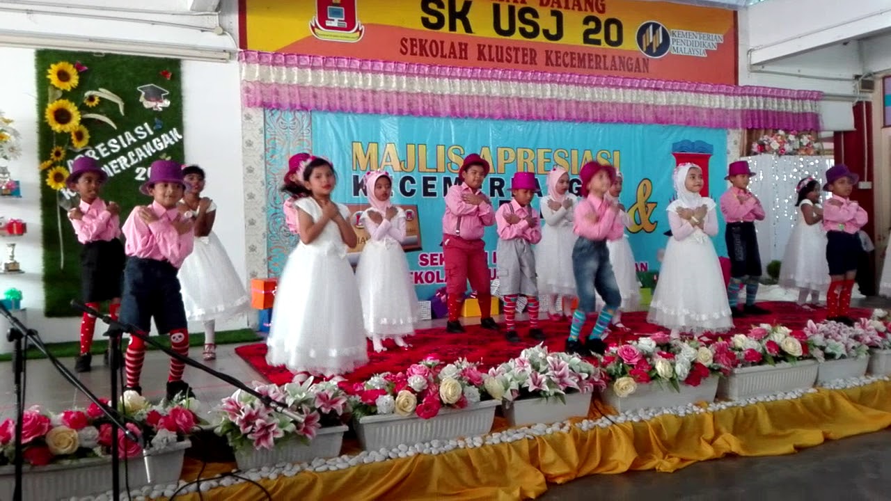 hari kecamerlangan sk usj 20 tarian tahun tiga dan tahun dua - YouTube
