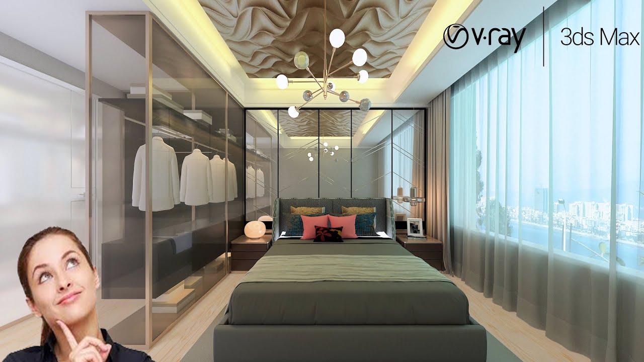 3DS MAX V-RAY INTERIOR LIGHT SETUP TUTORIAL BEGINNER . - YouTube