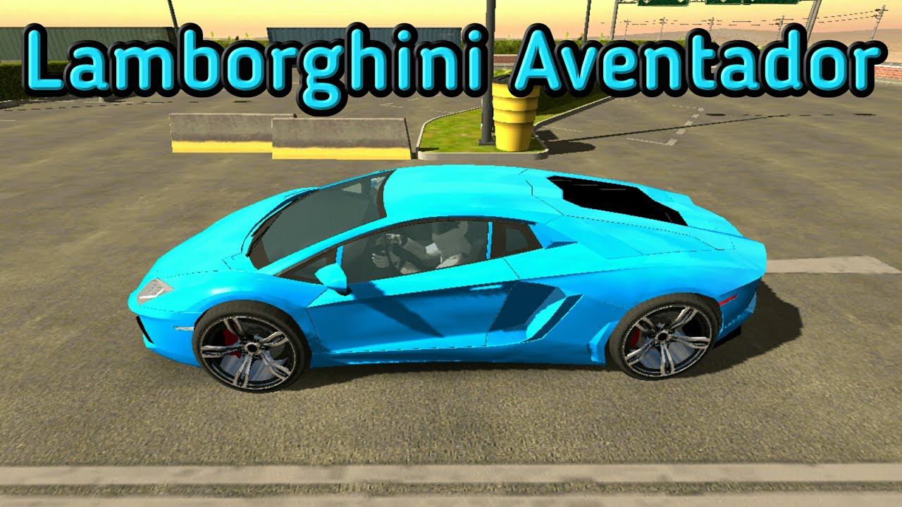 Car Parking Multiplayer Lamborghini Aventador | AP Gamer Live - YouTube