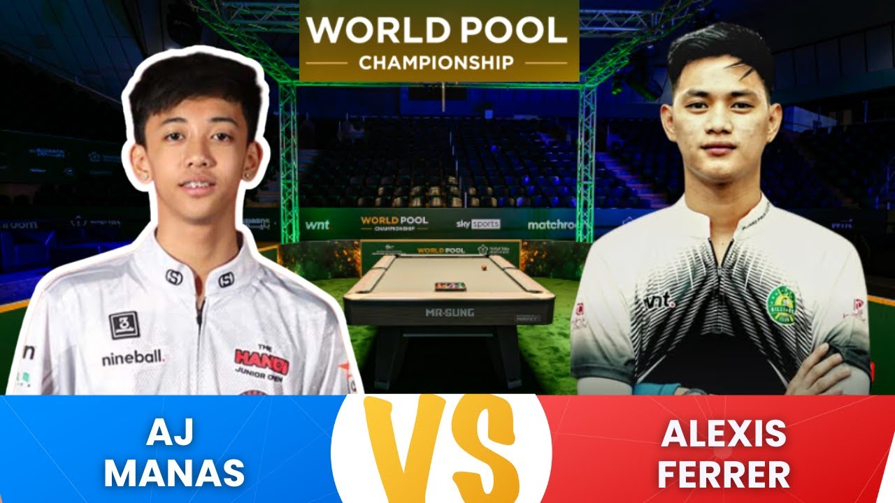 AJ Manas vs Alexis Ferrer | World Pool Championship 2025 | Highlights ...
