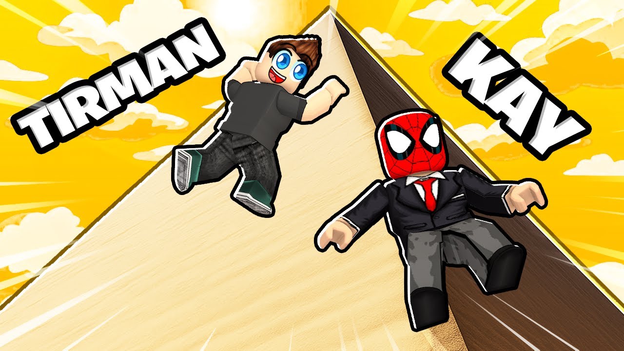 En Yüksek Merdiveni TIRMANIP AŞAĞI KAYDIK - Ferited Roblox - YouTube