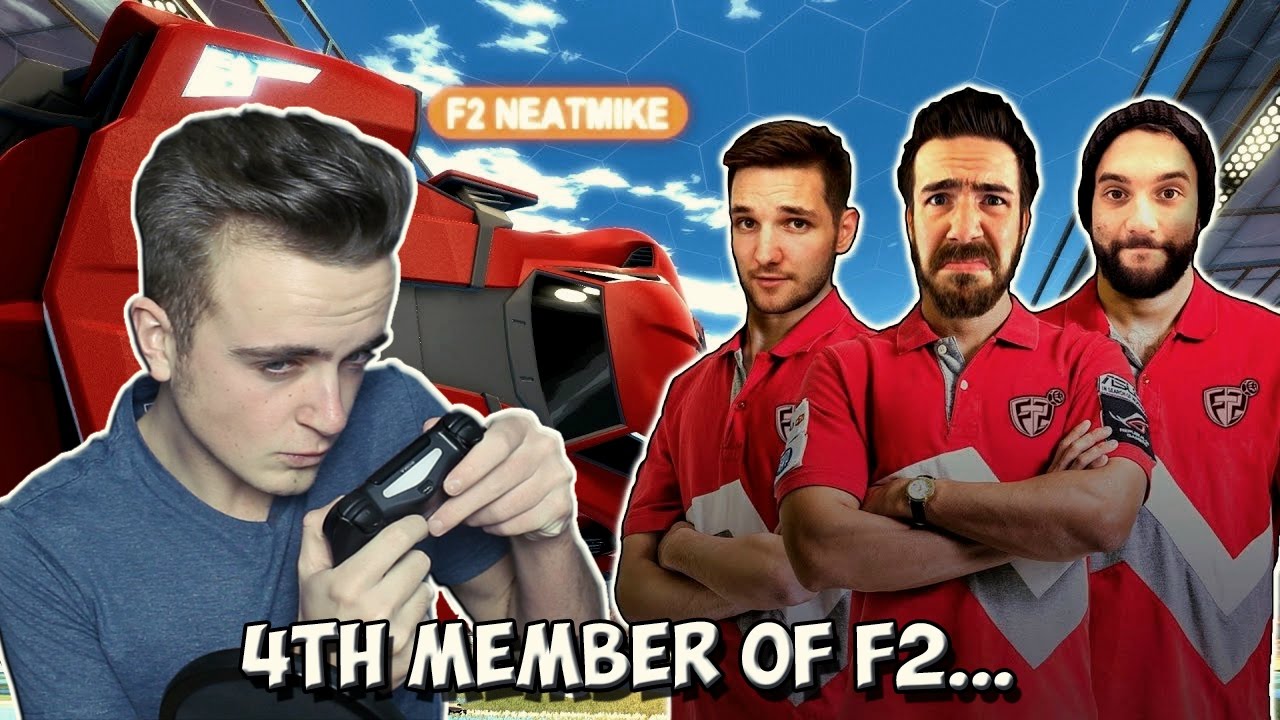 THE OFFICIAL NEW MEMBER OF F2??? | Rocket League Funny Moments [Ft ...