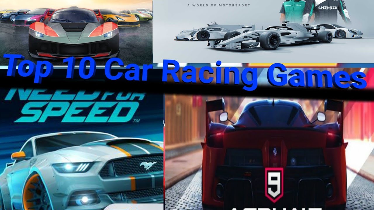Top 10 car racing Games. car racing Games - YouTube