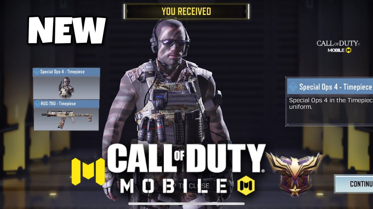 *NEW* FREE SPECIAL OPS 4 & RUS79U - TIMEPLACE SKIN UNLOCKING ON COD ...