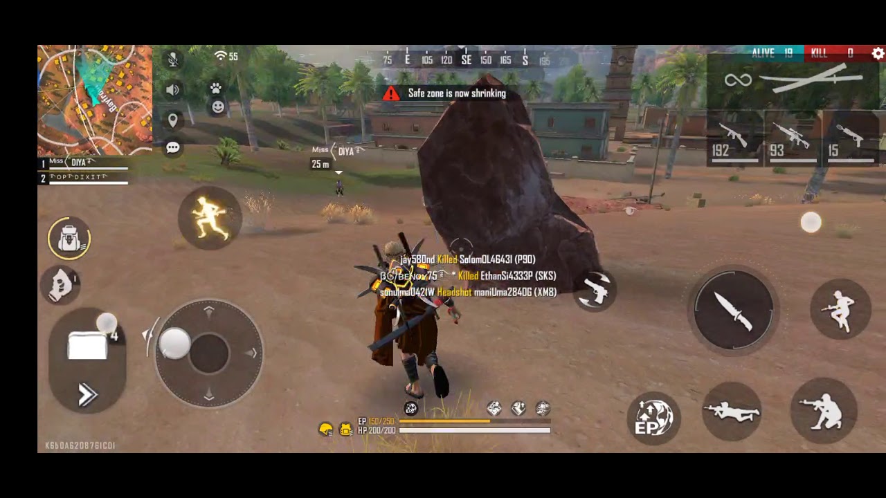 Free fire game play - YouTube