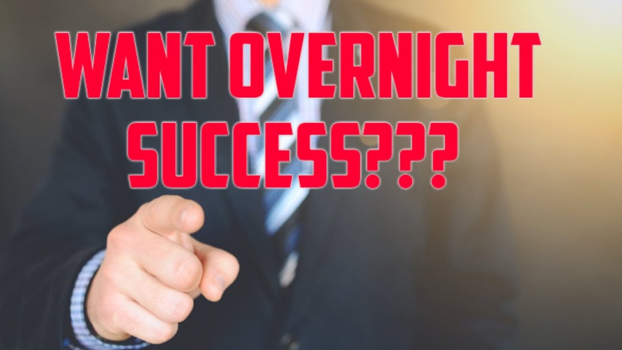 Want Overnight success?? Motivational video - YouTube