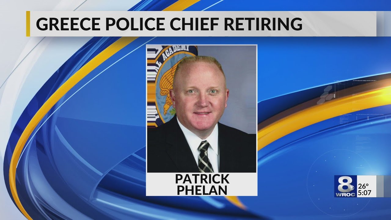 Greece Police Chief Phelan to retire, Town Board to vote on new chief ...