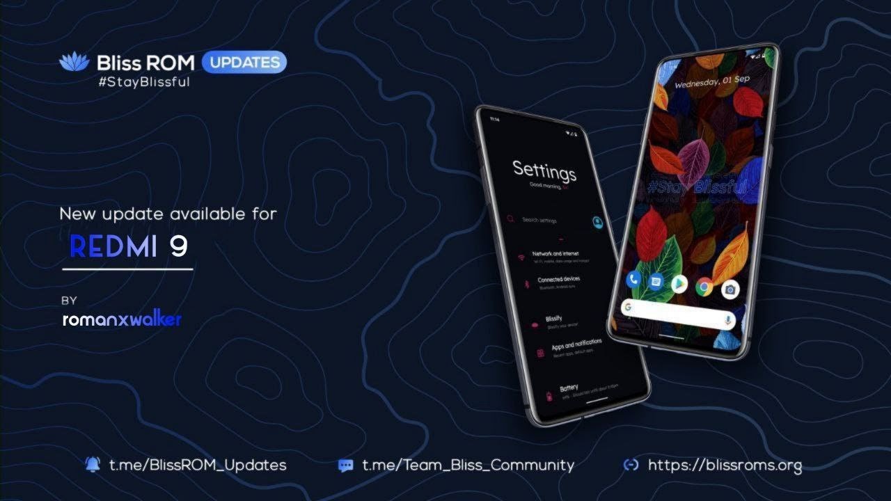 Review Update Custom ROM Bliss ROM OS 16 Android 13 | Redmi 9 | Poco M2 - YouTube