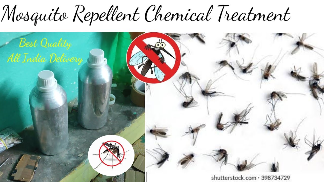 Mosquitoes pest control chemical treatment | Homemade mosquito 🦟 ...