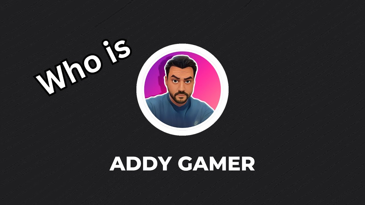 Who is Addy Gamer Reveal Video Trailer - YouTube