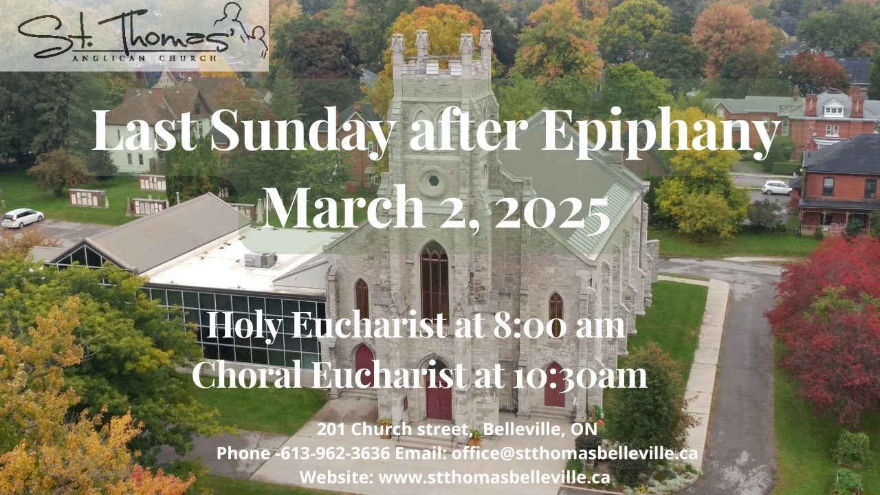 Last Sunday after Epiphany and Mason's Service: March 2, 2025 - YouTube