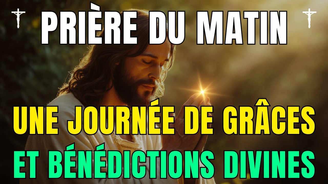 Prière du Matin 🙏 Une journée de grâces et de bénédictions divines ...
