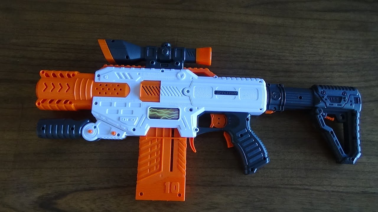 Nerf Spectrum Shooting - YouTube