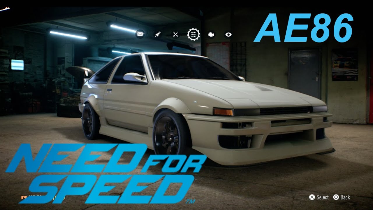 Toyota AE86 Build-NFS 2015 - YouTube