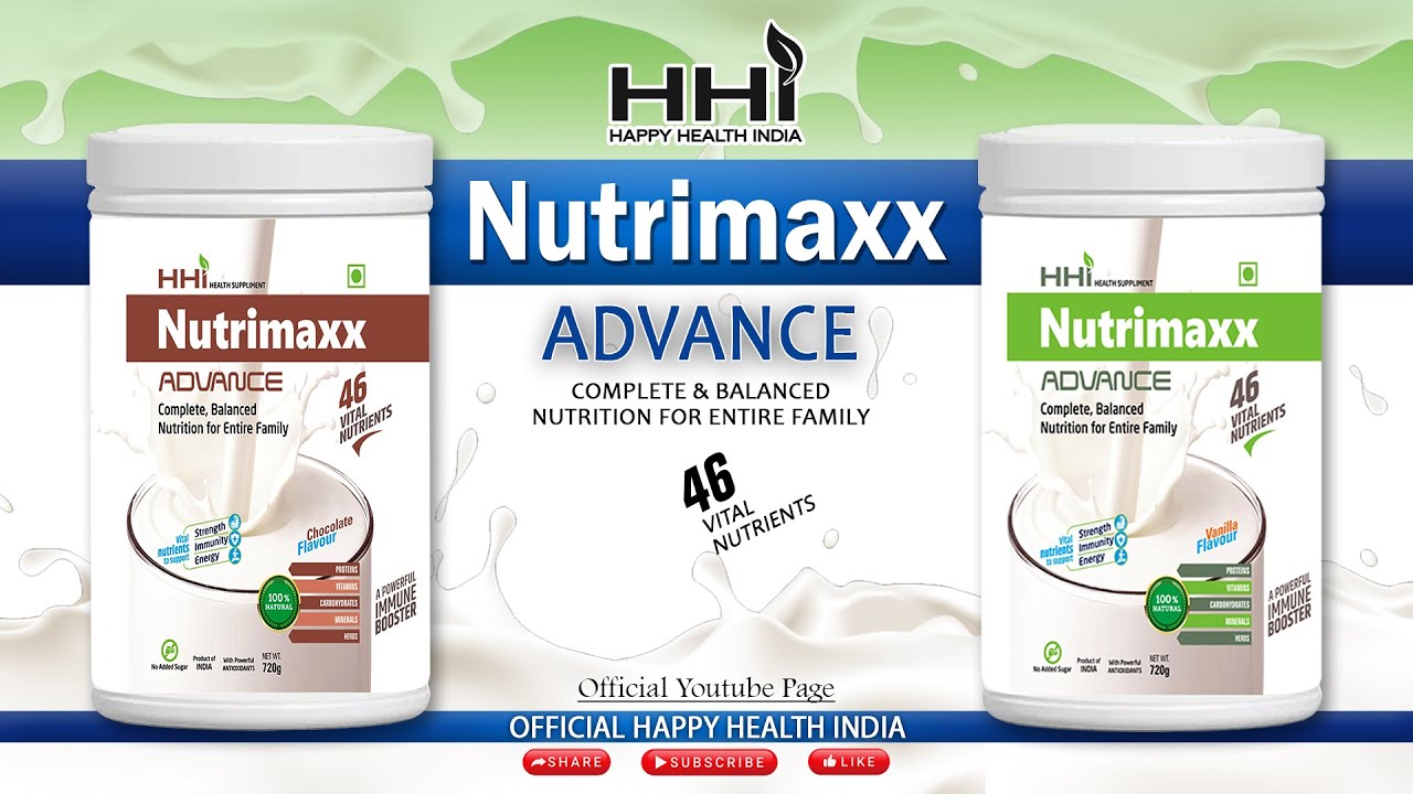 NUTRIMAX ADVANCE: Complete, Balanced Nutrition with Vital Nutrients for ...