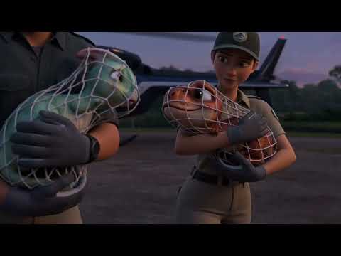 The Capture 🚁 Baby T-Rex vs Humans | PART 1 Dinosaur Movie (4K HD)