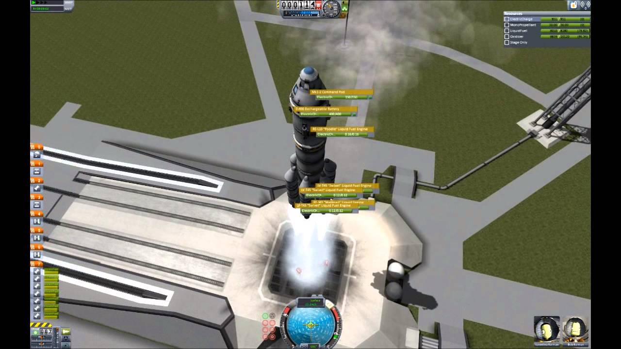 KSP Stock spaceplanes/rockets fun - YouTube