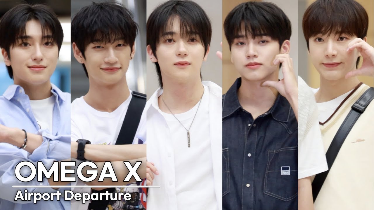 OMEGA X(오메가엑스) 김포공항 출국 | OMEGA X Airport Departure [4K] - YouTube
